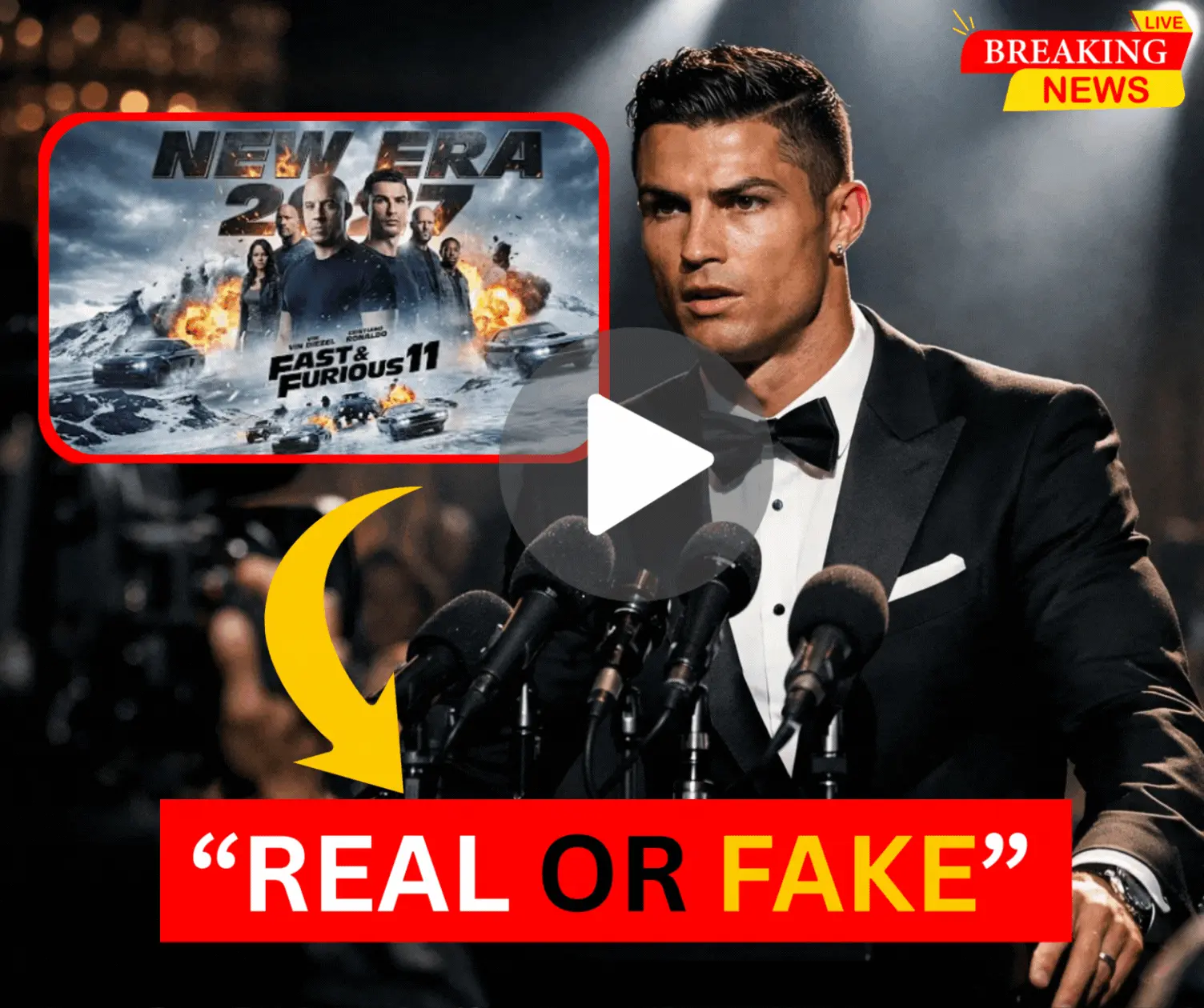 Cristiano Ronaldo Fast & Furious 11 Trailer: Real or Viral Rumor?
